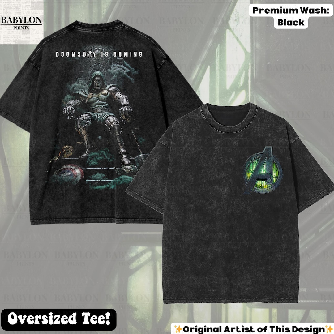 Oversized Doctor Doom Doomsday Shirt: Victor Von Doom Sweatshirt ...
