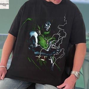 Oversized Vintage Doctor Doom Shirt, Robert Downey JR Avengers Shirt ...
