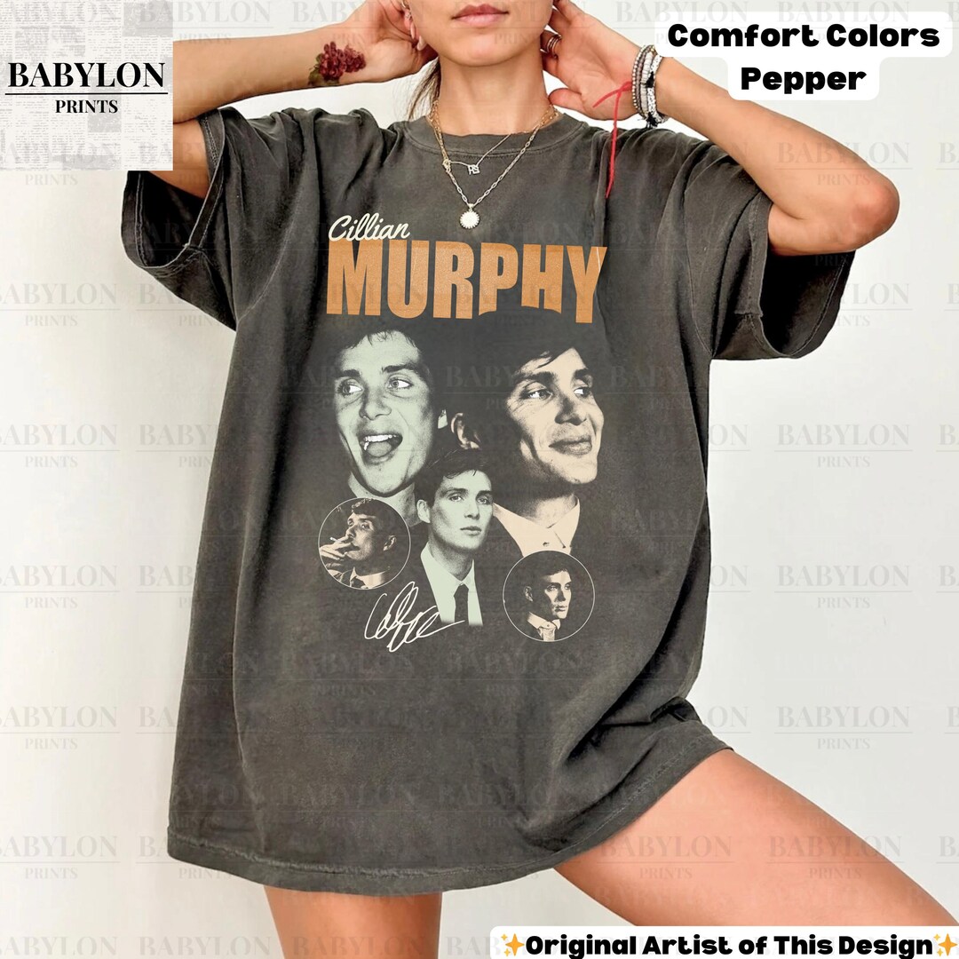 Vintage Cillian Murphy T Shirt - Cillian Murphy Tee, Cillian Murphy T ...