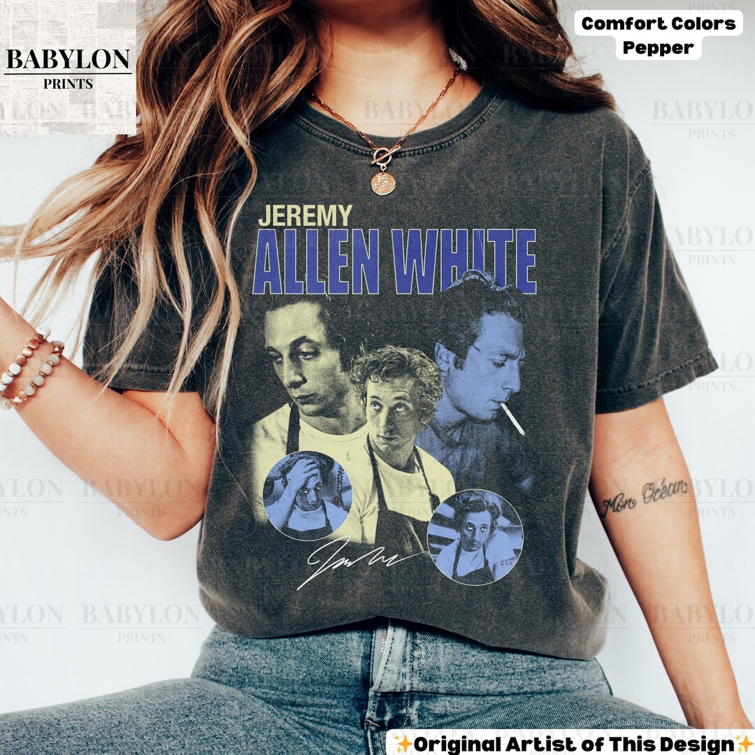 Jeremy Allen White Vintage T Shirt jeremy Allen White Tshirt,jeremy ...