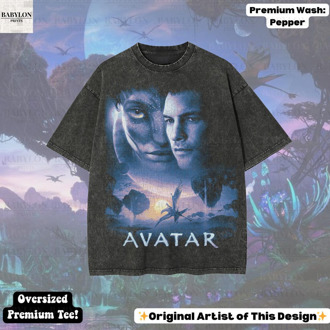 Oversized Avatar Shirt: Pandora Disneyworld Shirt, Avatar T-shirt ...