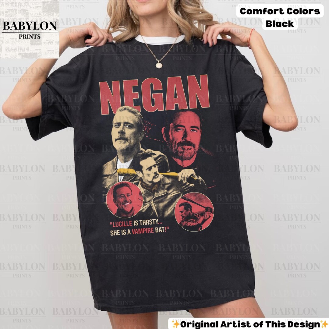 Walking Dead Negan T Shirt | the Walking Dead Shirt, TWD Shirt, Daryl ...