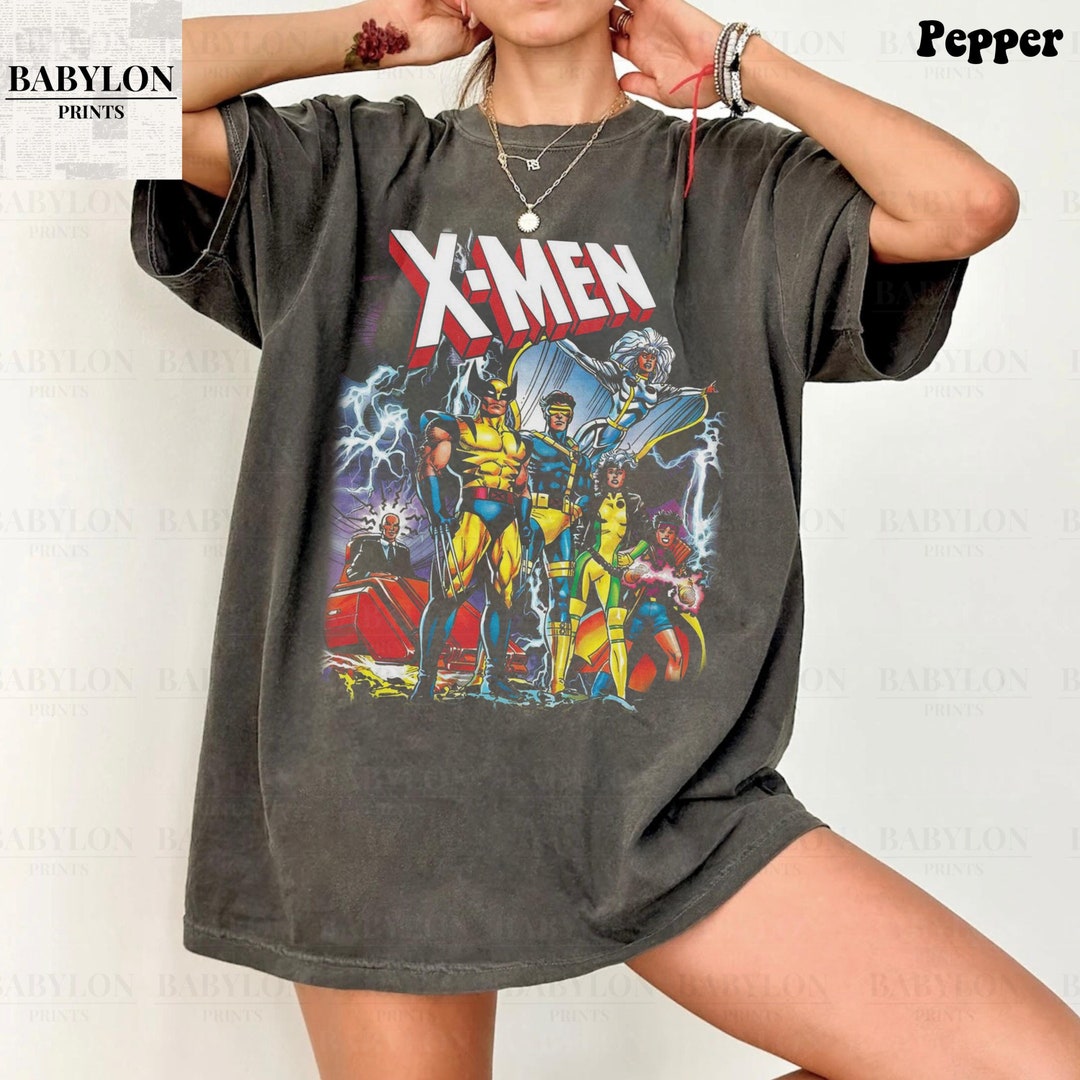 90's Vintage X-men Comic T Shirt | Retro Animated Series 90s Shirt ...