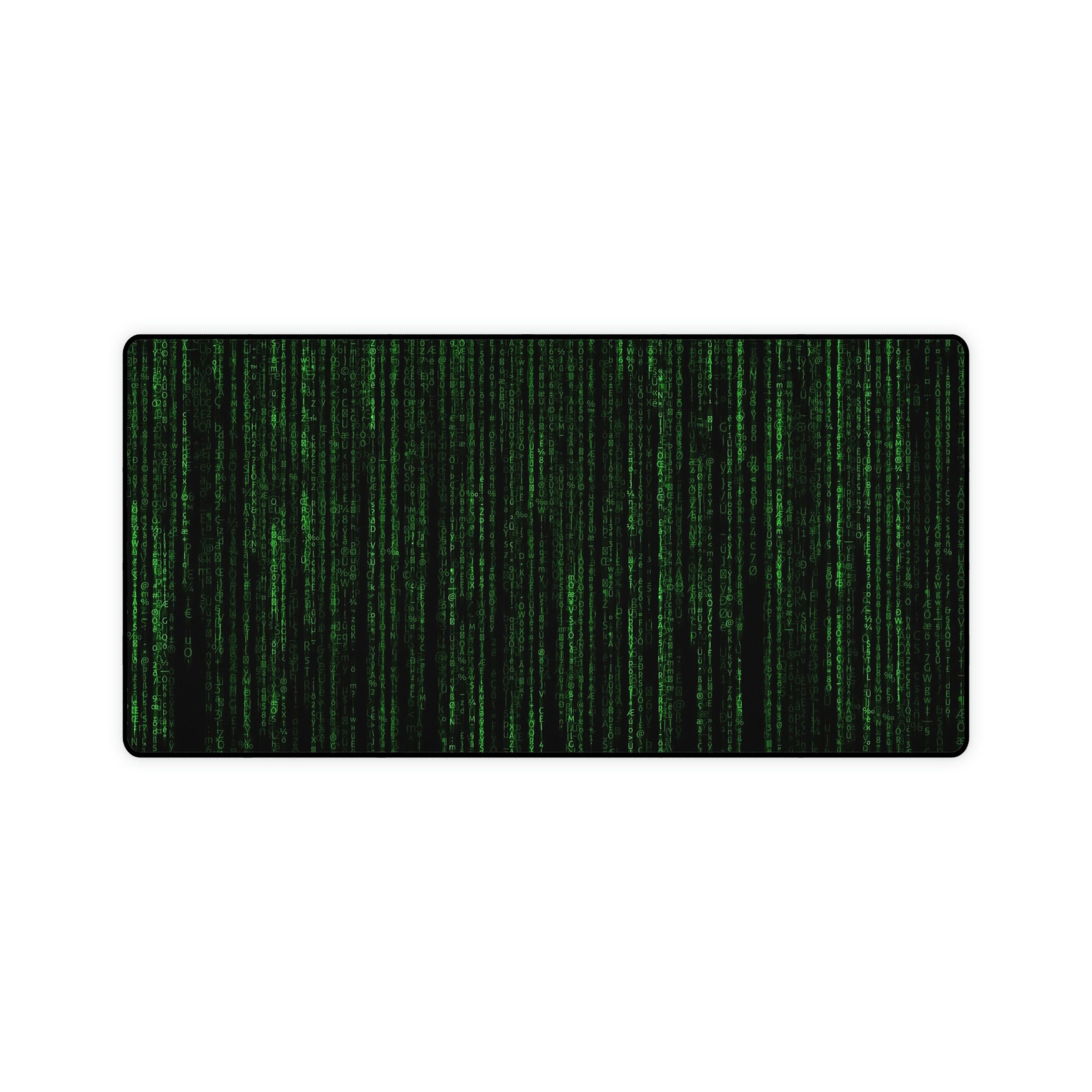 Matrix Code Mousepad XXL Desk Mat Gamer Gift Mousepad Oversized ...