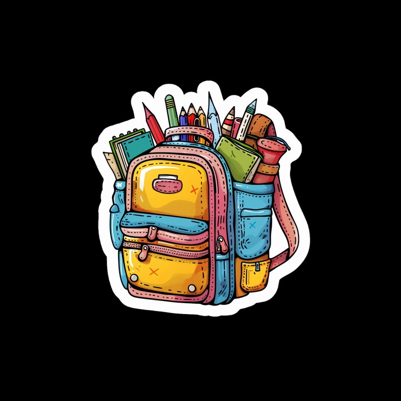 Back to School Stickers - Etsy