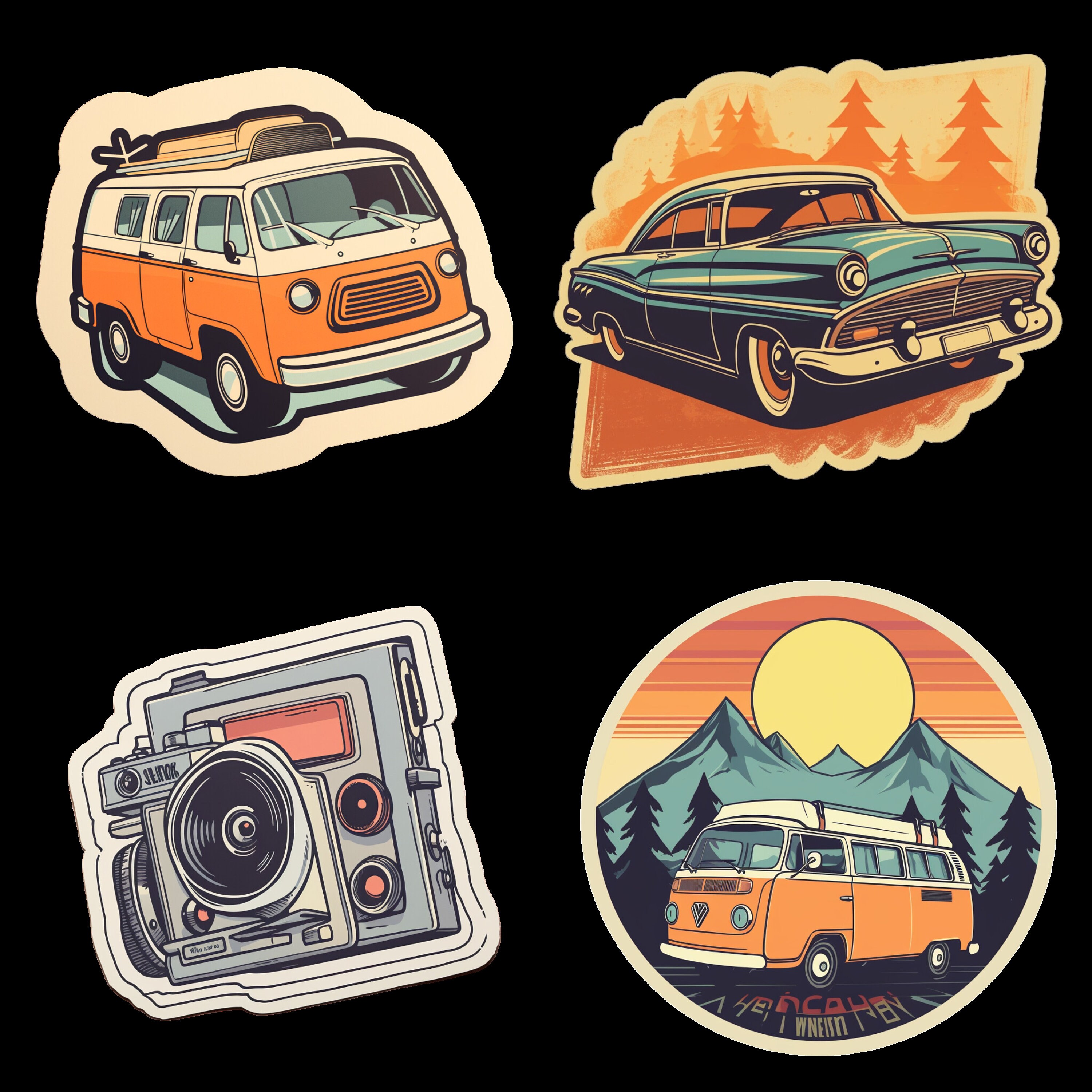 Rewind to the 80s With This Collection of 20 Retro Stickers for Laptops ...