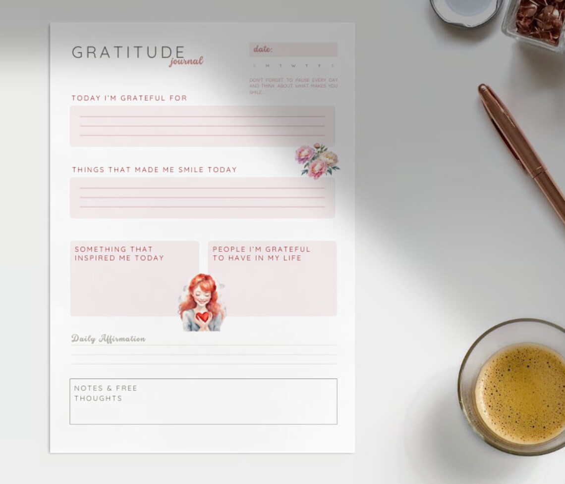 May Theme Planner | Printable Planner | Undated Monthly Journal | May ...