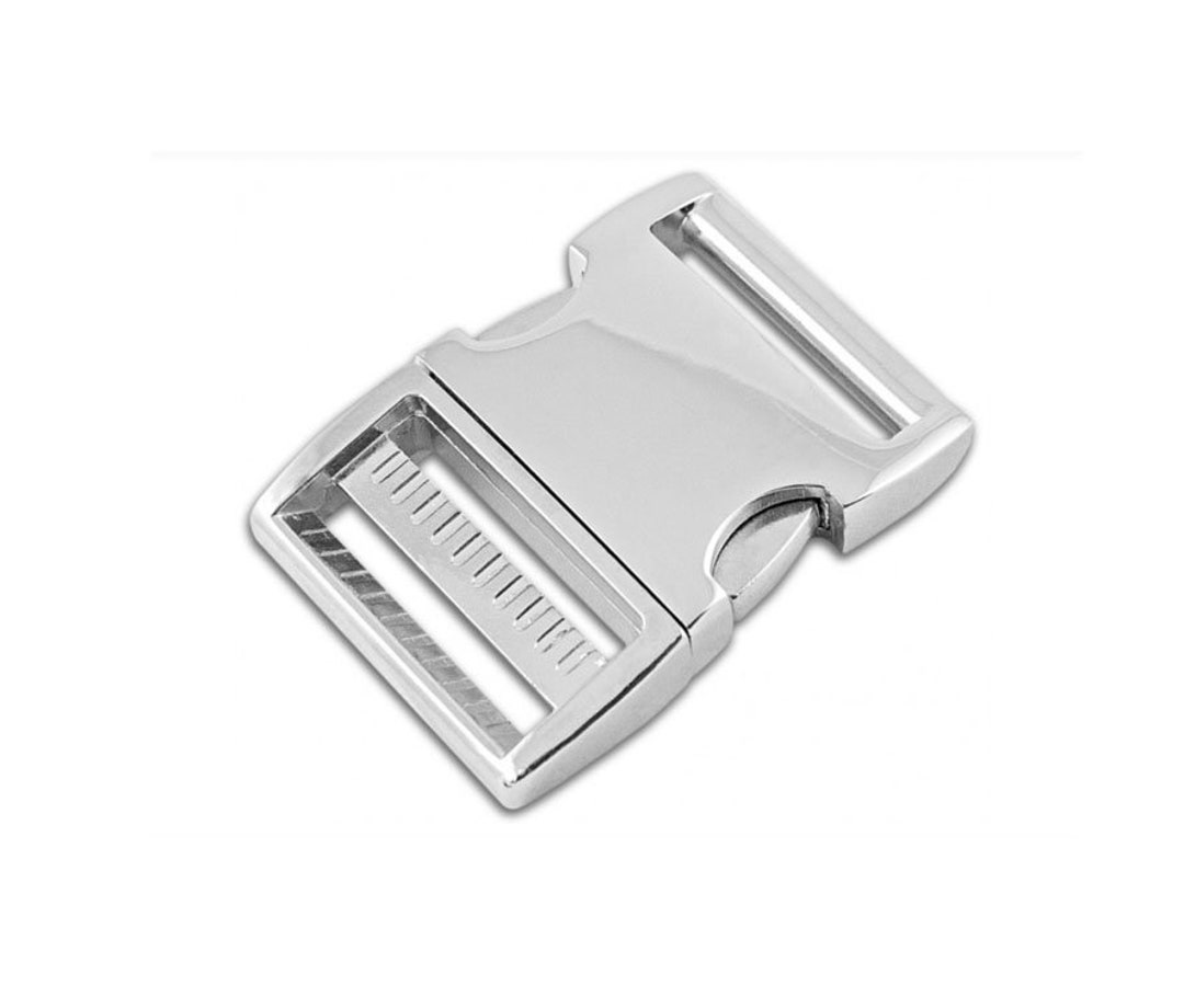 1.5" (38mm) Metal Buckle / Contoured Buckle / Dog Collar Hardware ...