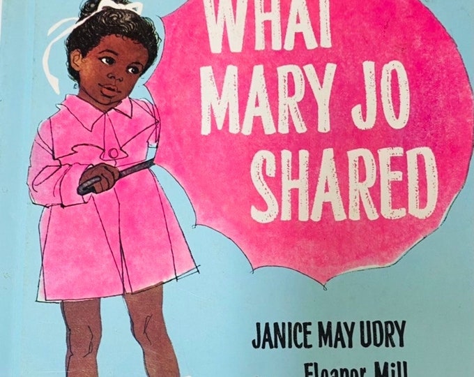 What Mary Jo Shared Janice May Udry Hardcover Ex Library Good Condition ...