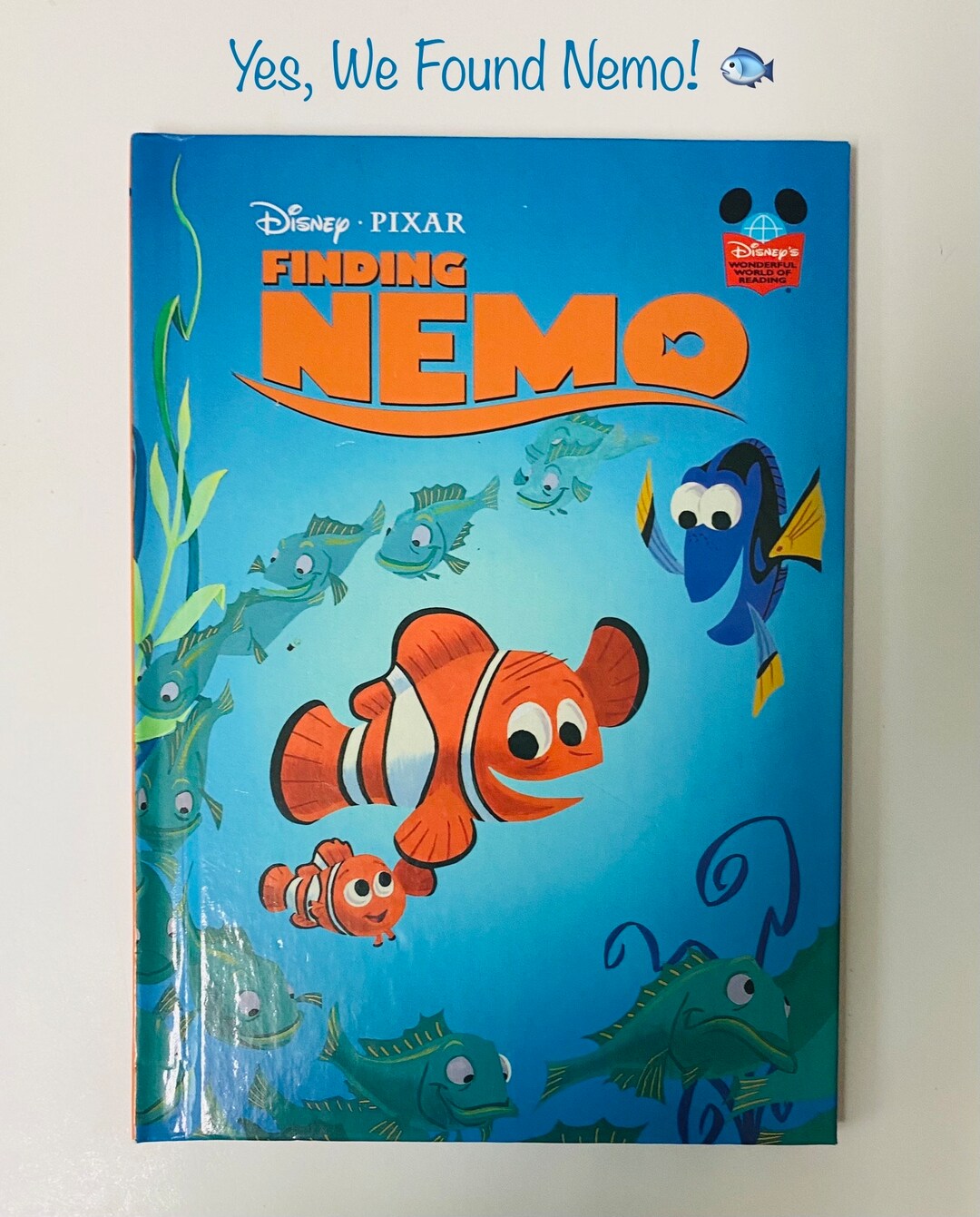 Finding Nemo Book Walt Disneys Wonderful World of Reading - Etsy