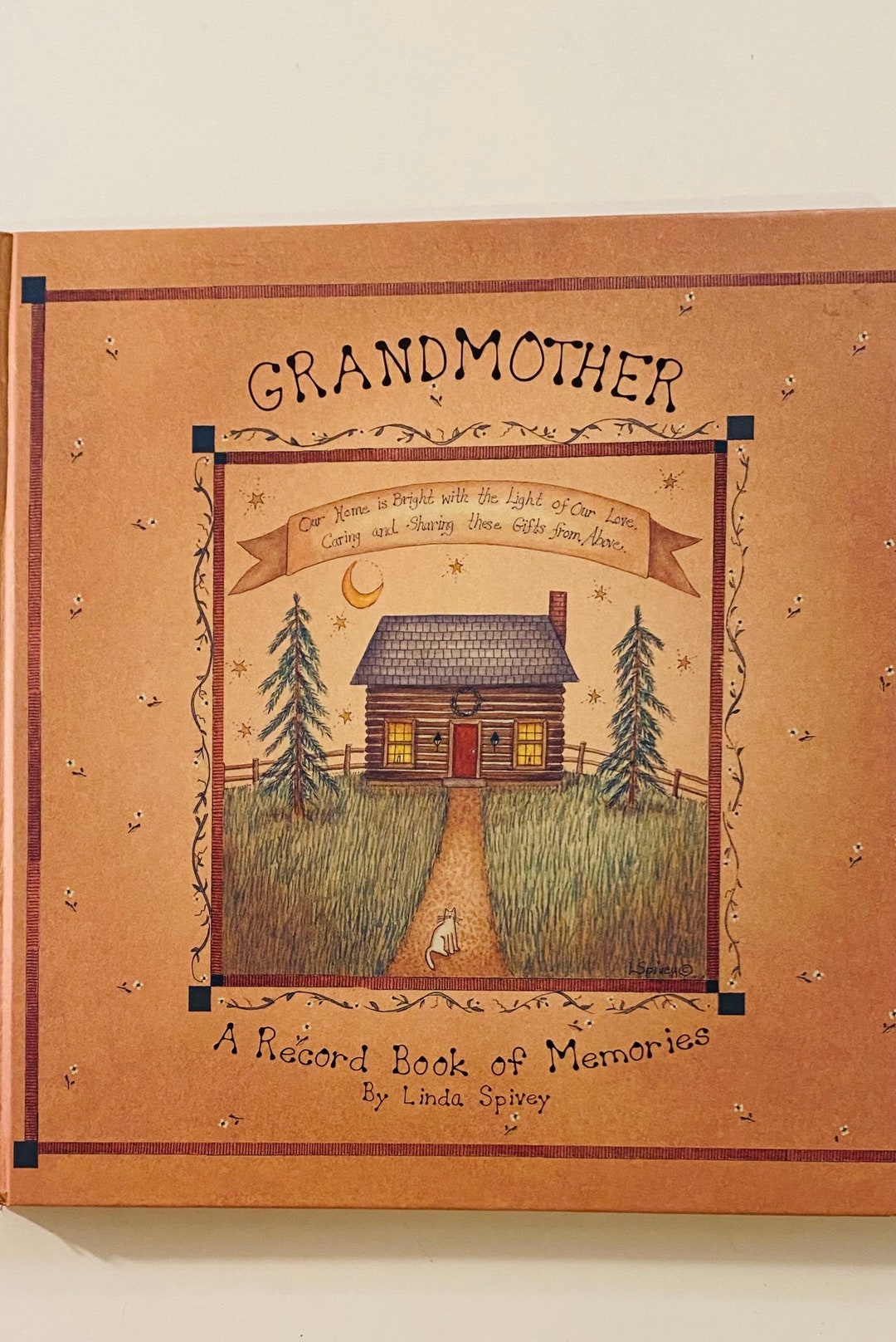Grandmother A Record of Memories Book Hardcover Linda D. Spivey Gift ...