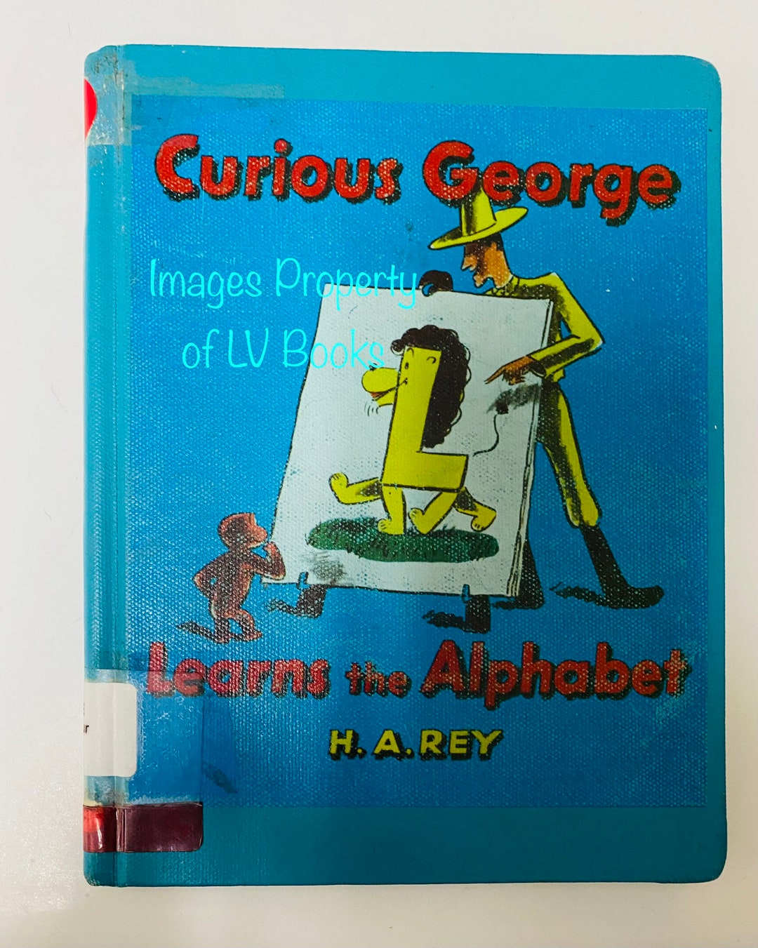 Curious George Learns the Alphabet 1963 H.A. Roy Hardcover Ex - Etsy