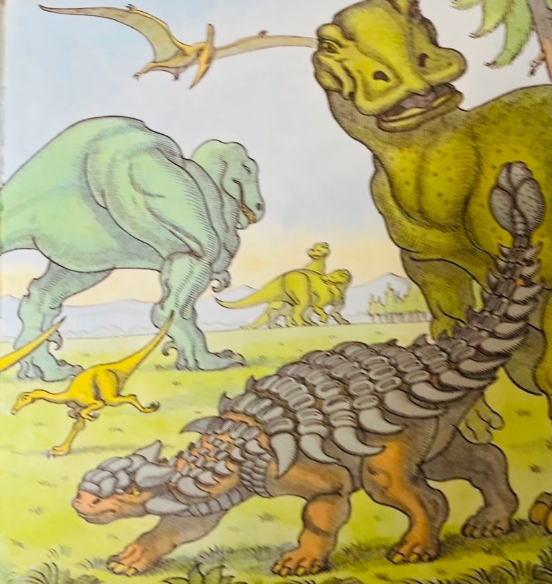 I Love Dinosaurs the Horned Dinosaur Triceratops Softcover 1989 by ...