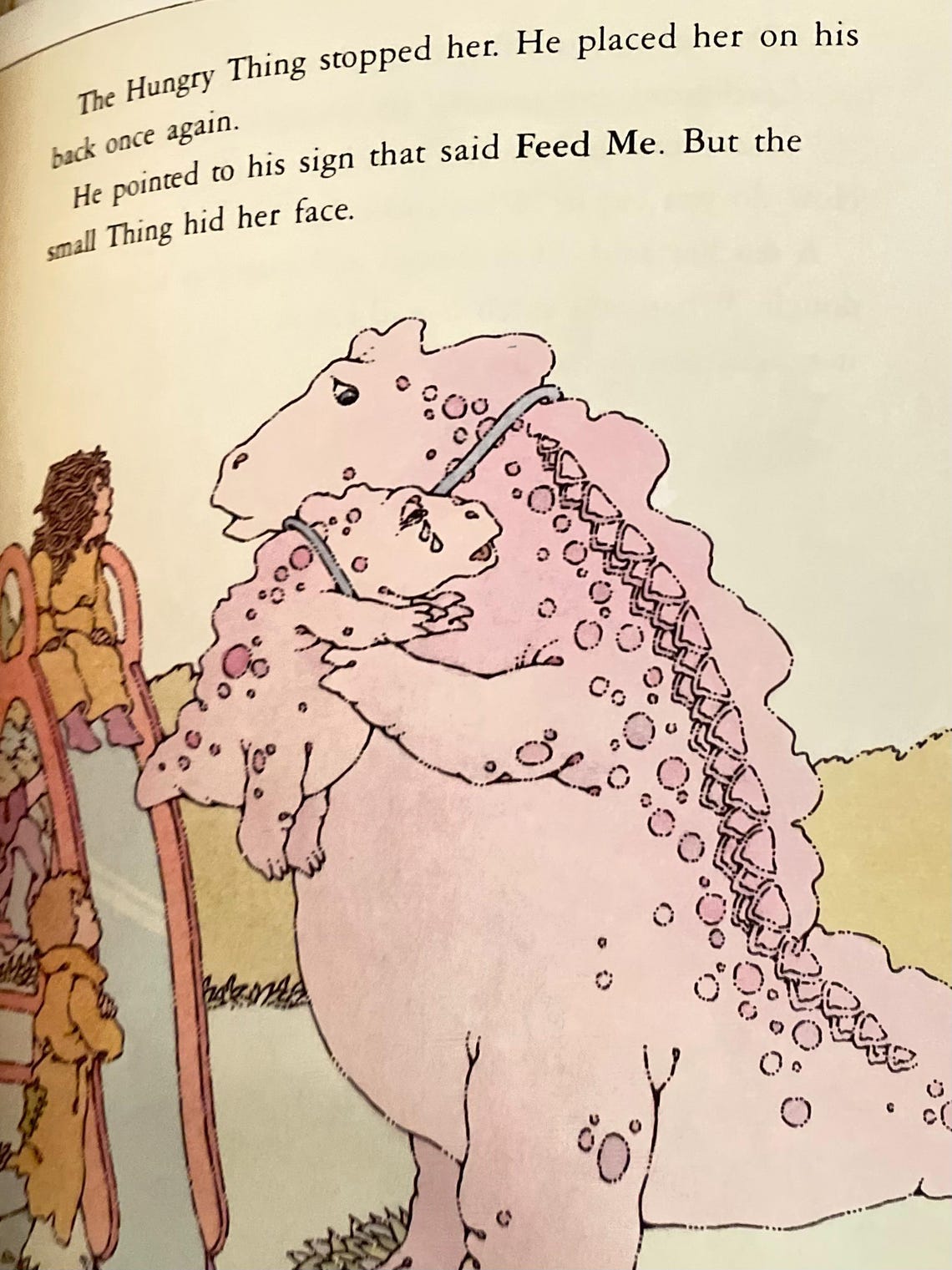The Hungry Thing Returns Vintage Children’s Reader by Jan Slepian 1990 ...