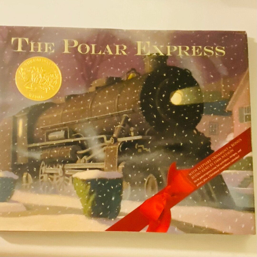 The Polar Express 1985 Chris Van Allsburg Vintage Christmas Book ...