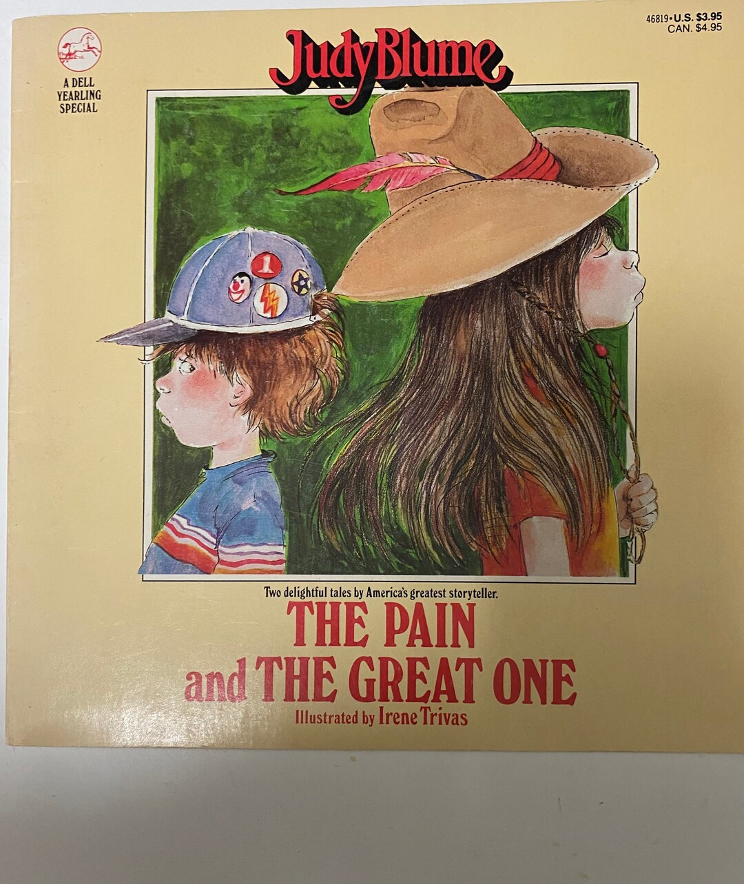 1985 the Pain and the Great One Dell Yearling Special - Etsy