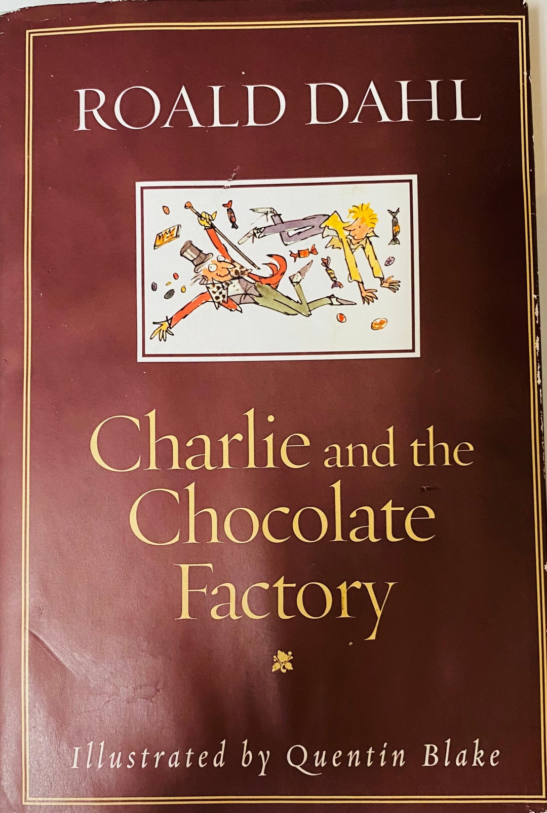 Charlie and the Chocolate Factory Hardcover Book 1992 Very - Etsy