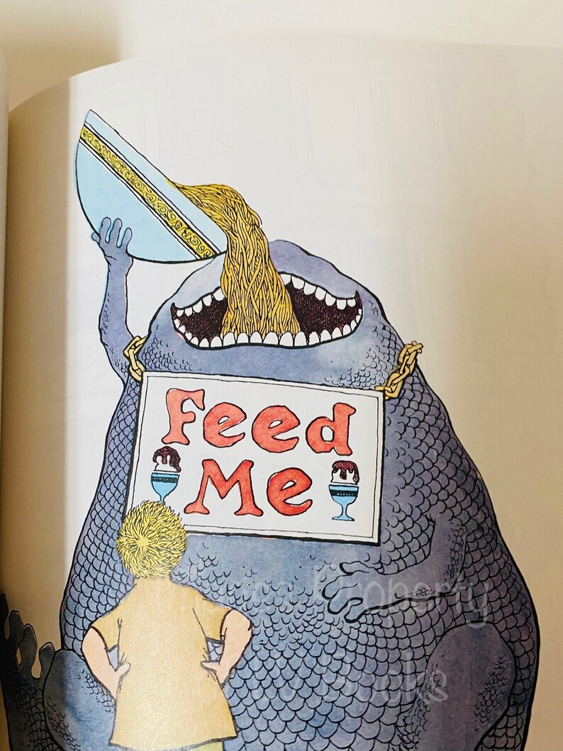 The Hungry Thing LIKE NEW Jan Slepian 1967 Vintage Scholastic - Etsy