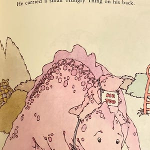 The Hungry Thing Returns Vintage Children’s Reader by Jan Slepian 1990 ...