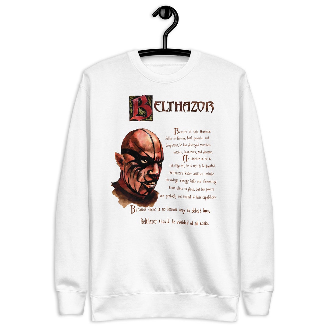 Charmed Double Sided Belthazor/cole & Phoebe Sweatshirt - Etsy