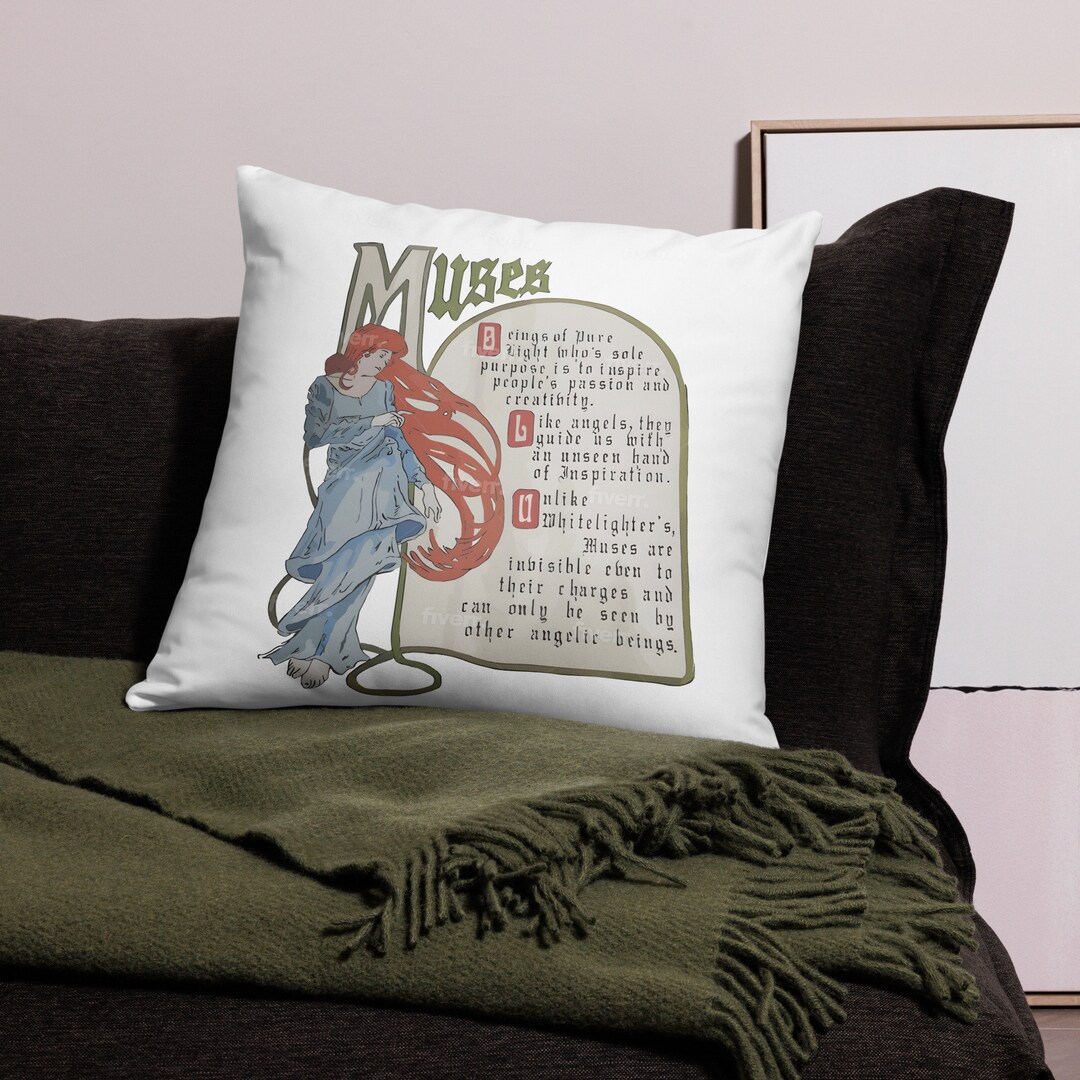 Charmed Muses Pillow - Etsy