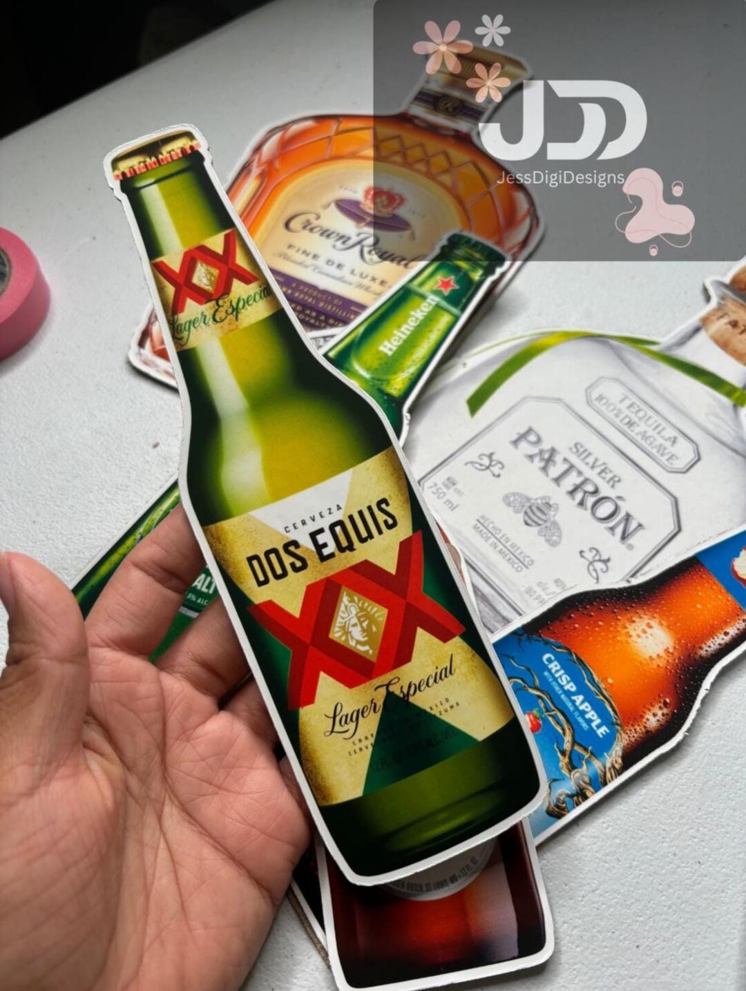 Alcohol Photo Booth Props, Party Photo Props, Drink Themed Props, Photo ...