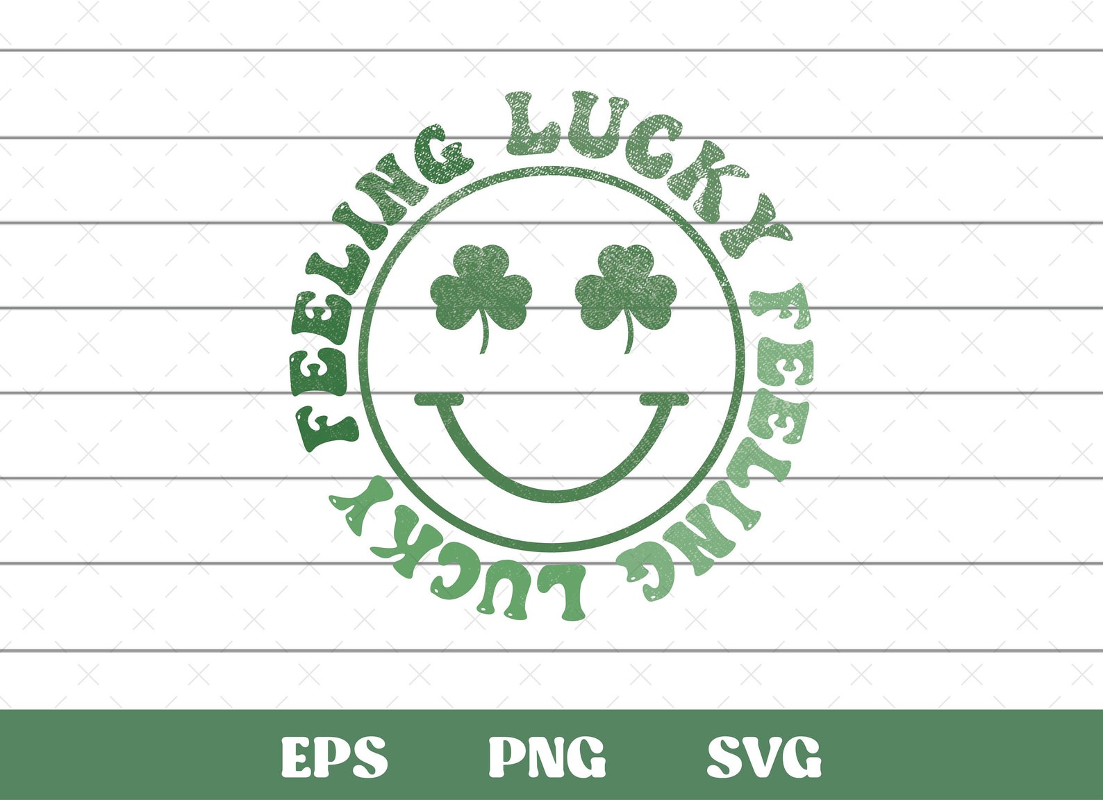 Smiley Lucky Svg, St Patricks Day Svg, Shamrocks Smiley Face - Etsy