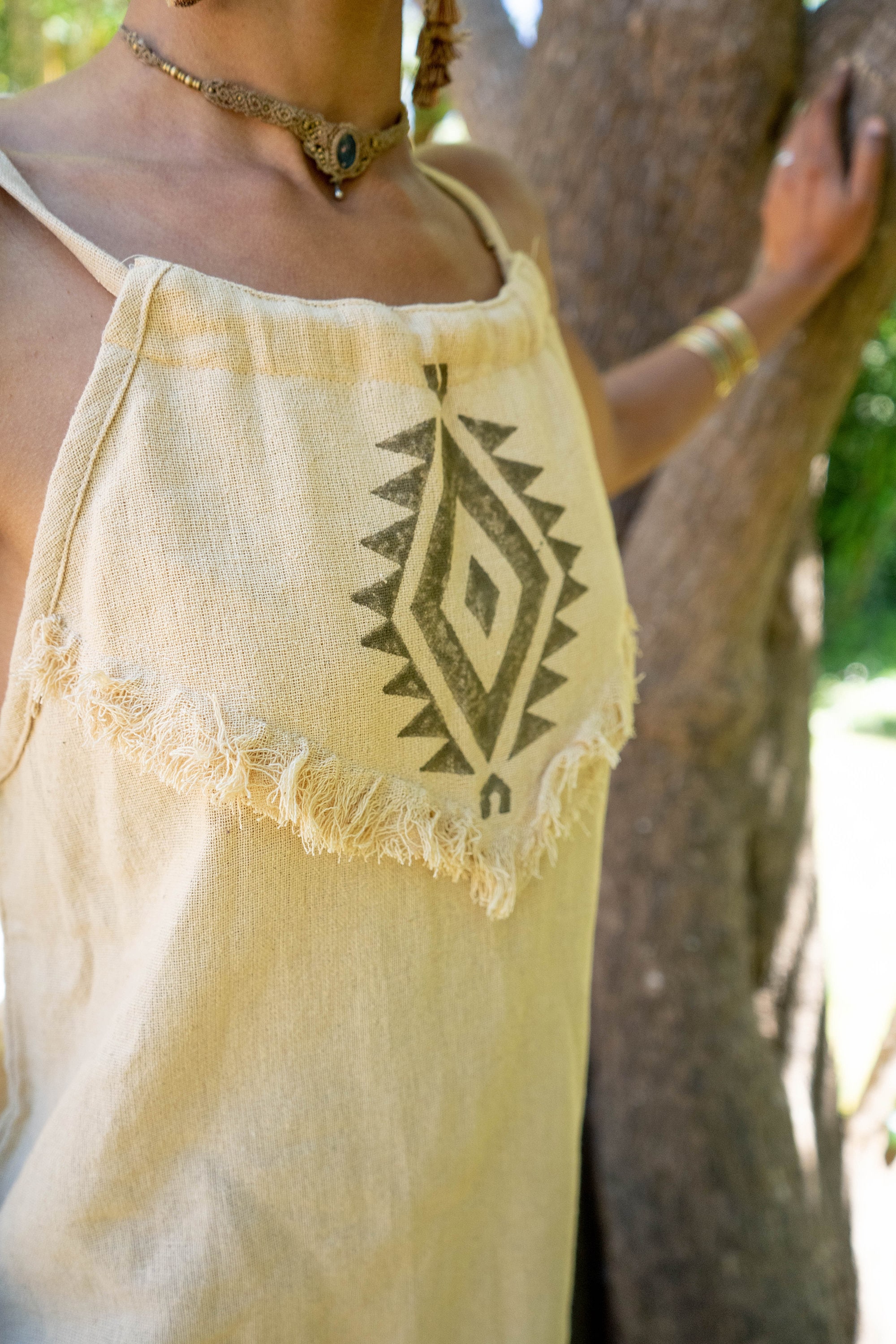 Tribal Dress Summer Dress for Women Ethnic Garment Bohemian Outfit ...