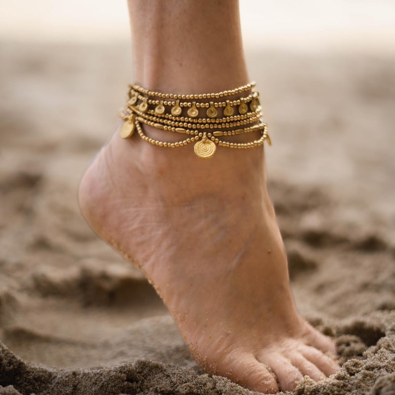 Gypsy Anklet - Etsy