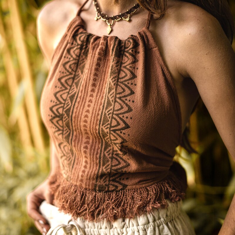 Tribal Crop Top - Etsy