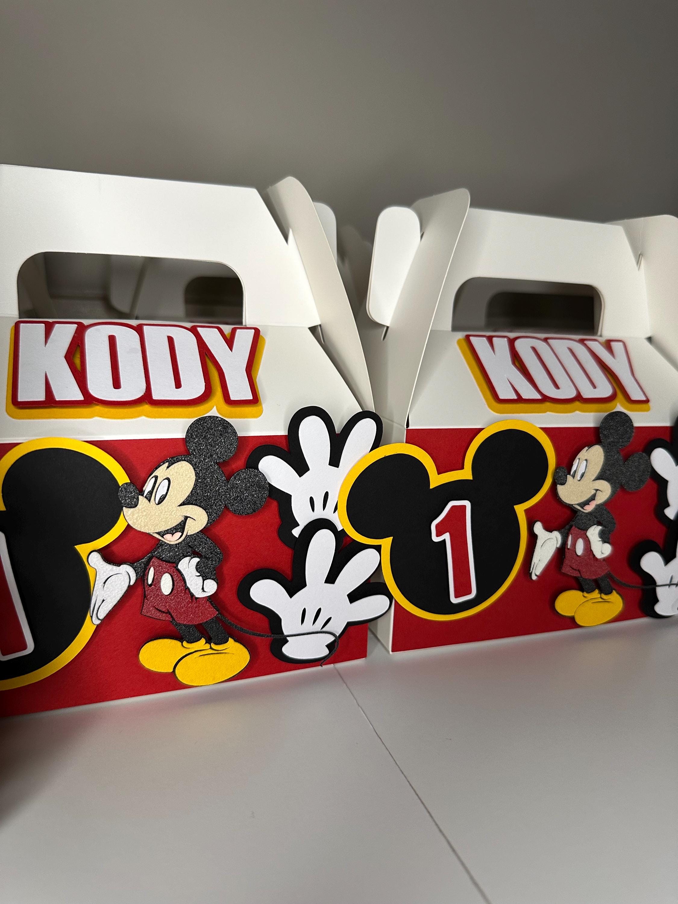 Mickey Mouse Gable Party Favor Box - Etsy