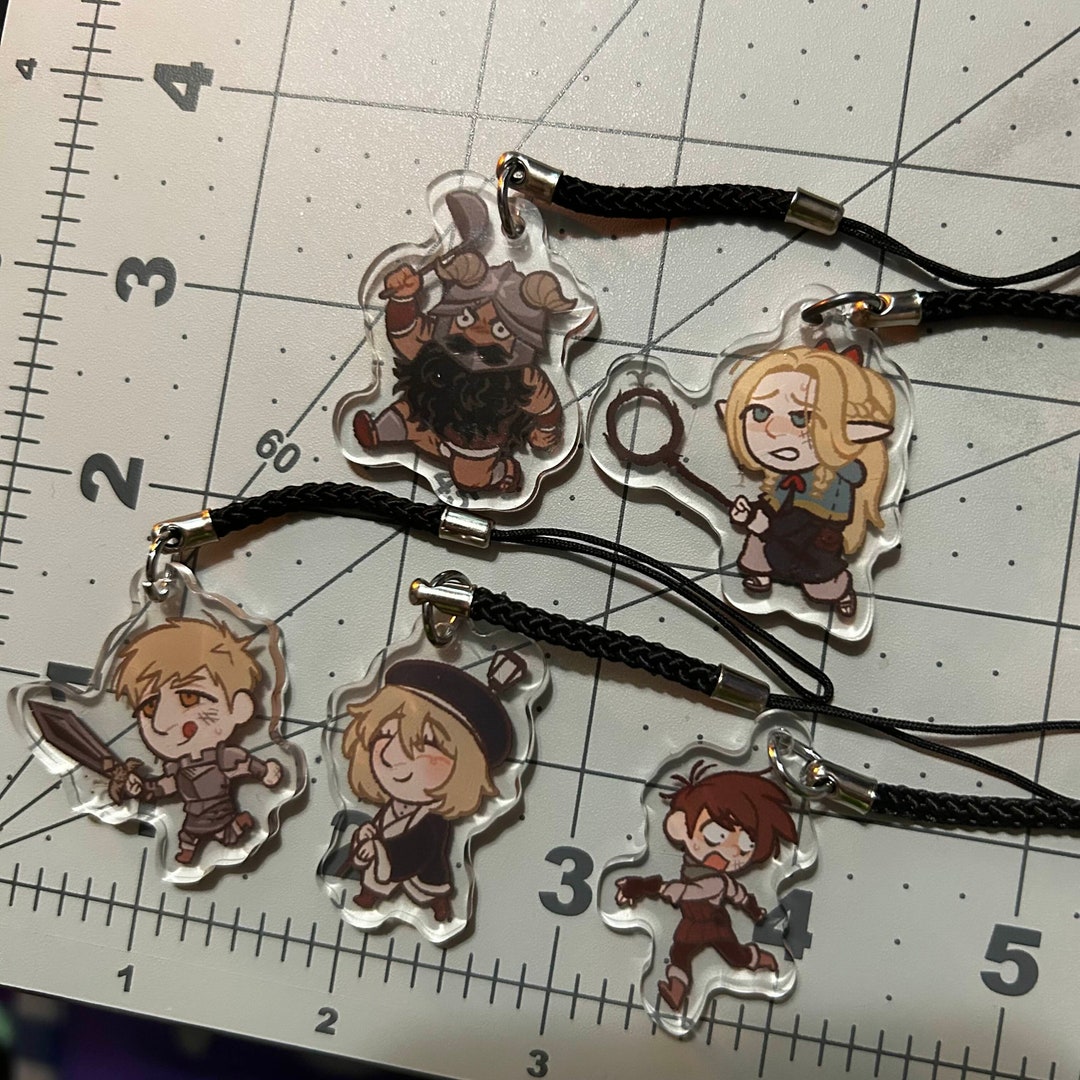 Dungeon Meshi Mini Phone Charms & Stickersheet - Etsy