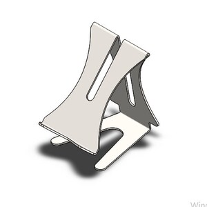 Laser Cut Phone Holder DXF 1.5 Mm DWG - Etsy