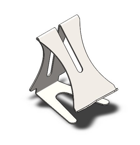 Laser Cut Phone Holder DXF 1.5 Mm DWG - Etsy