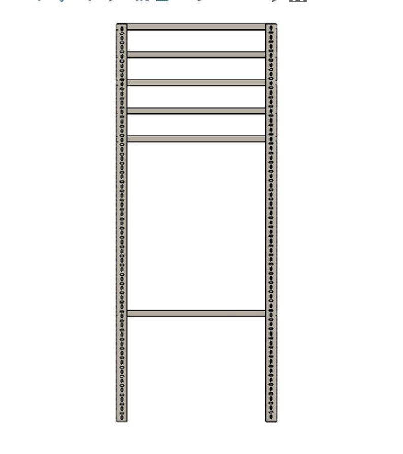 Industrial Rack Laser Cut File - Etsy