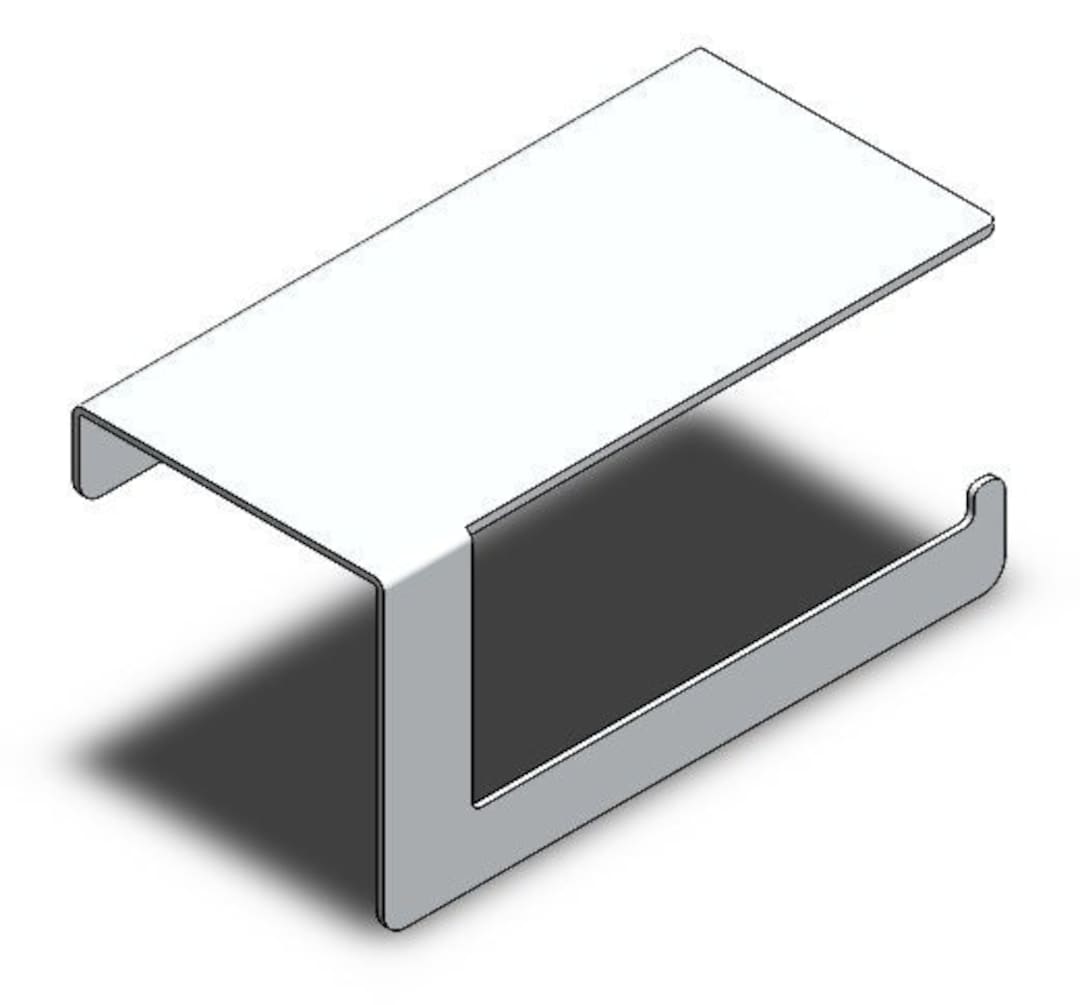 Toilet Paper Holder, Toilet Paper Rack Laser Cut File, Dxf, Dwg, 1.5 Mm ...