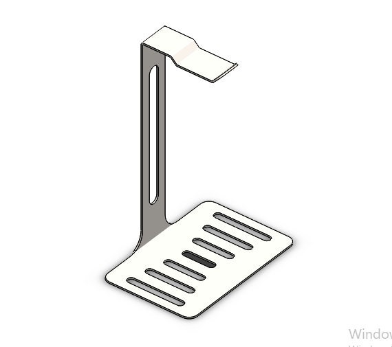 Desktop Headphone Holder Laser Cut File DXF 2 Mm DWG - Etsy