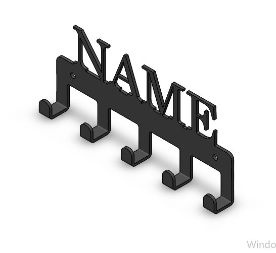 Key Hanger Laser Cut File Laser Cut File - Etsy