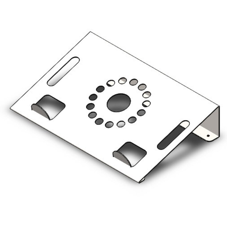 Laptop Riser Laser Cut File, Laptop Holder 3D Printer File, Pc Riser ...