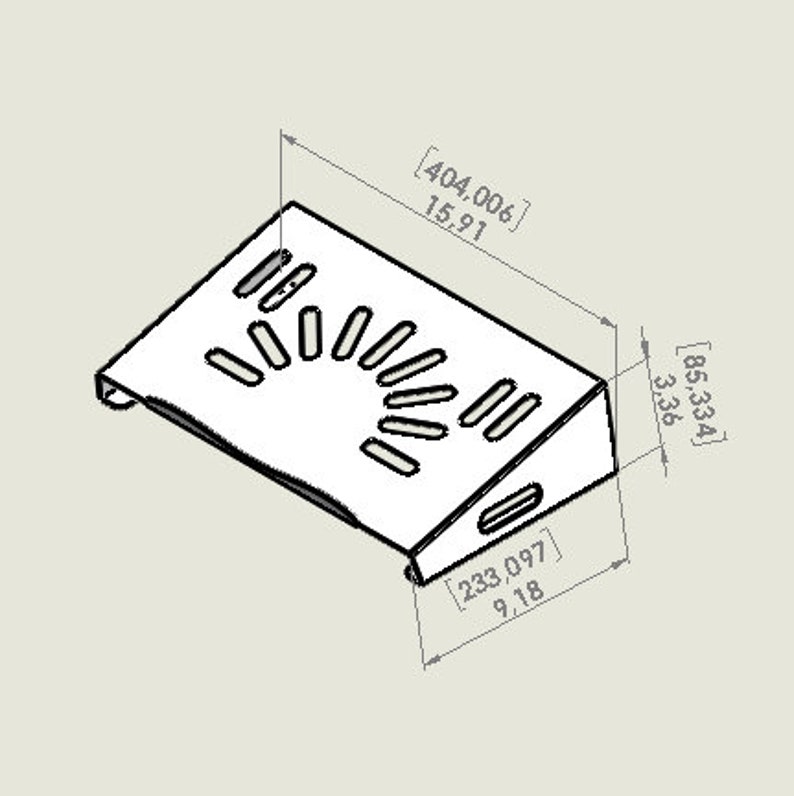 Under Pc Laser Cut File DXF Office Desktop Organizater DWG - Etsy