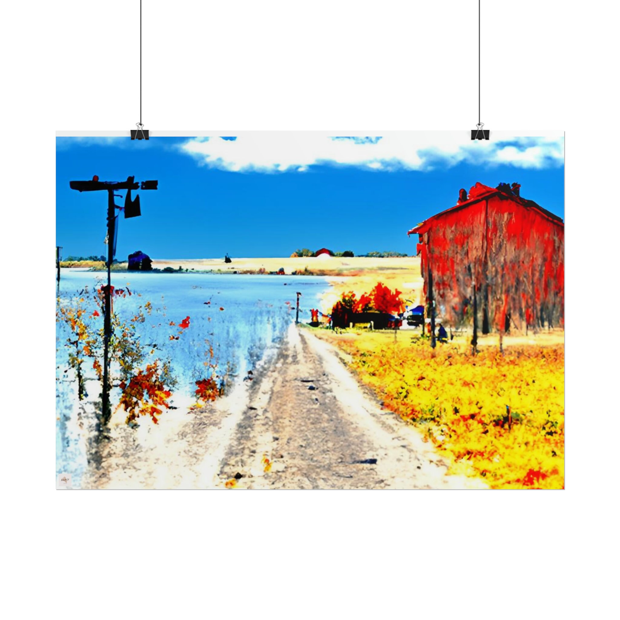 Rolled Posters logo - Etsy