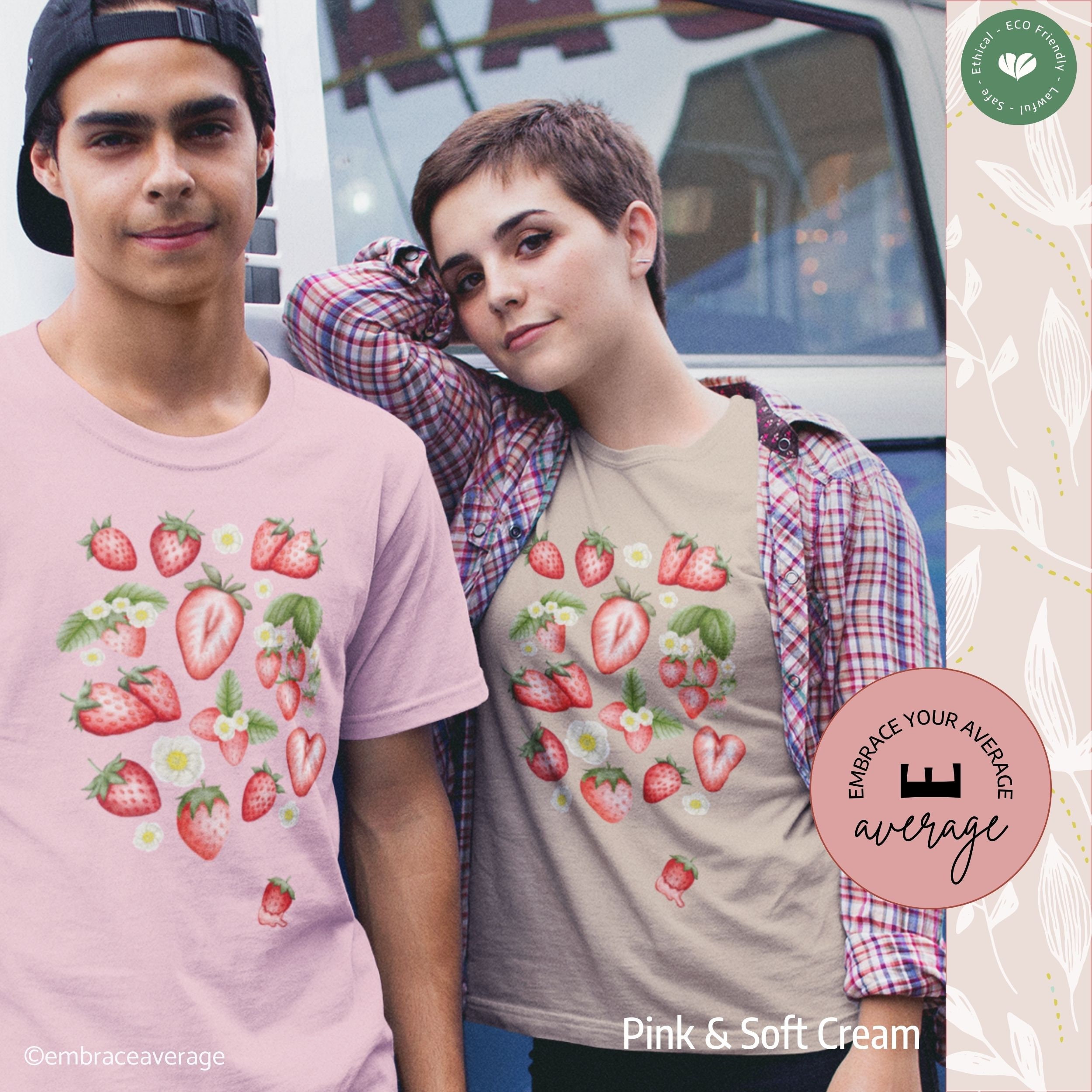 STRAWBERRY SHIRT, Strawberries Shirt, Strawberry Flower Shirt ...