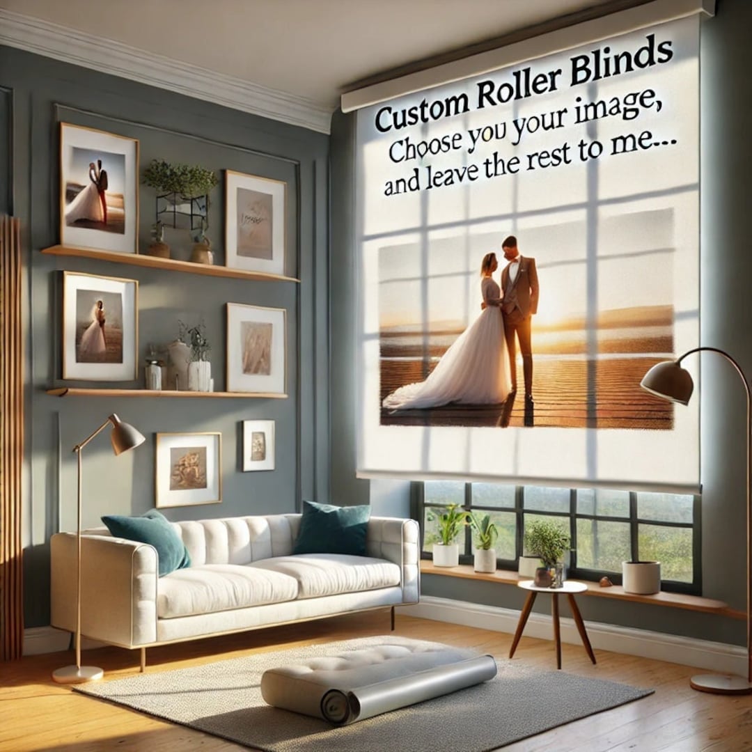 Custom Roller Shades With Any Image, Photo Roller Blinds - Etsy UK