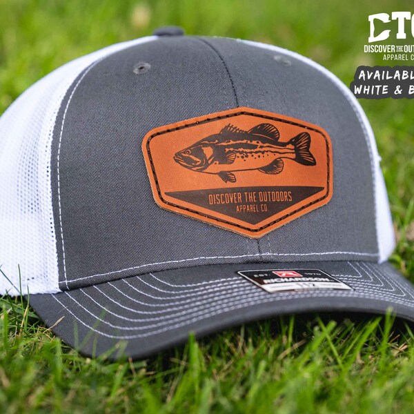 Fishing Hat Patch Svg - Etsy