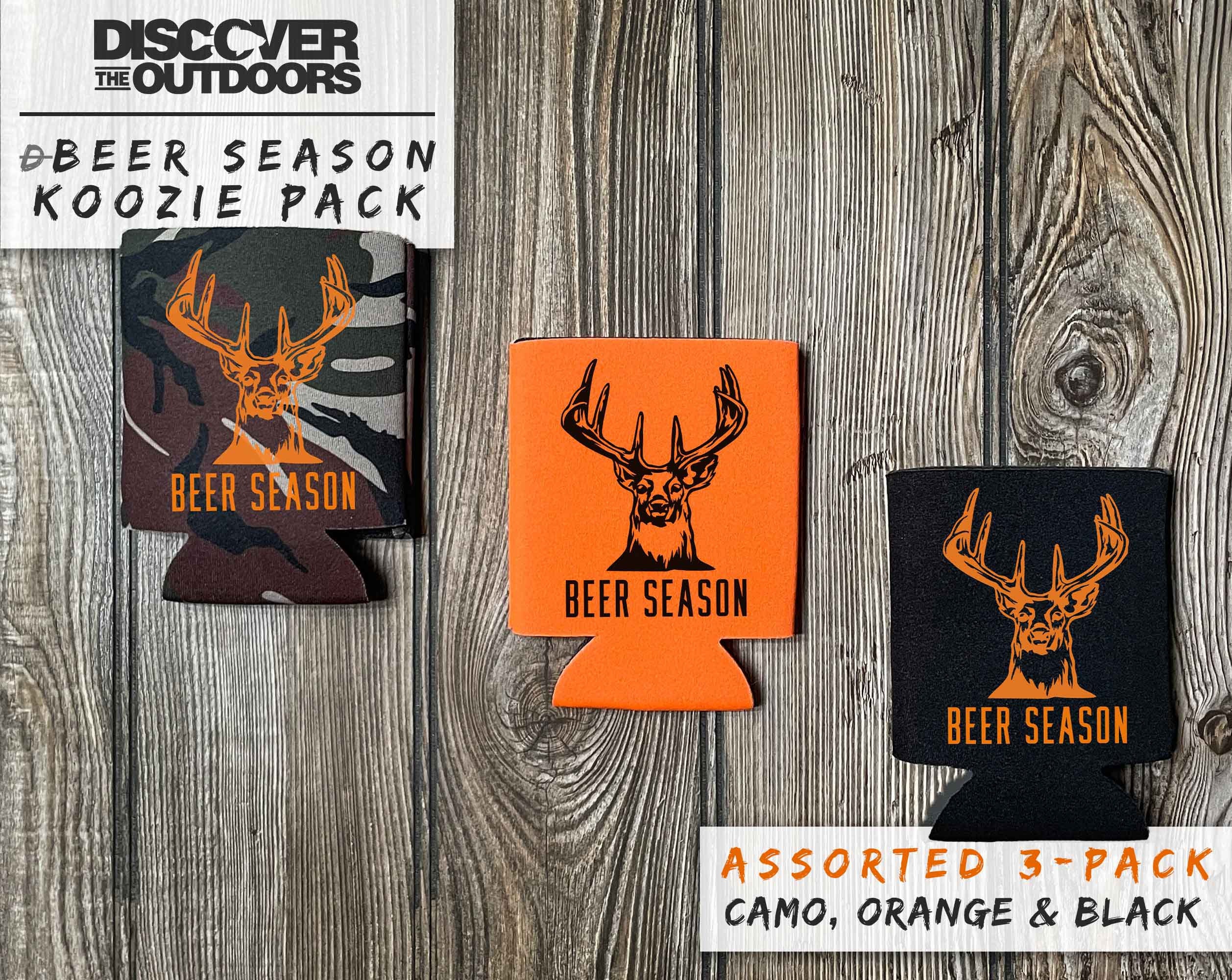 Camo Stag Beer Poster