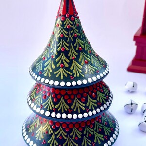 Mandala Dot Art, Mandala Artwork on Wood, Christmas Tree Decorative ...