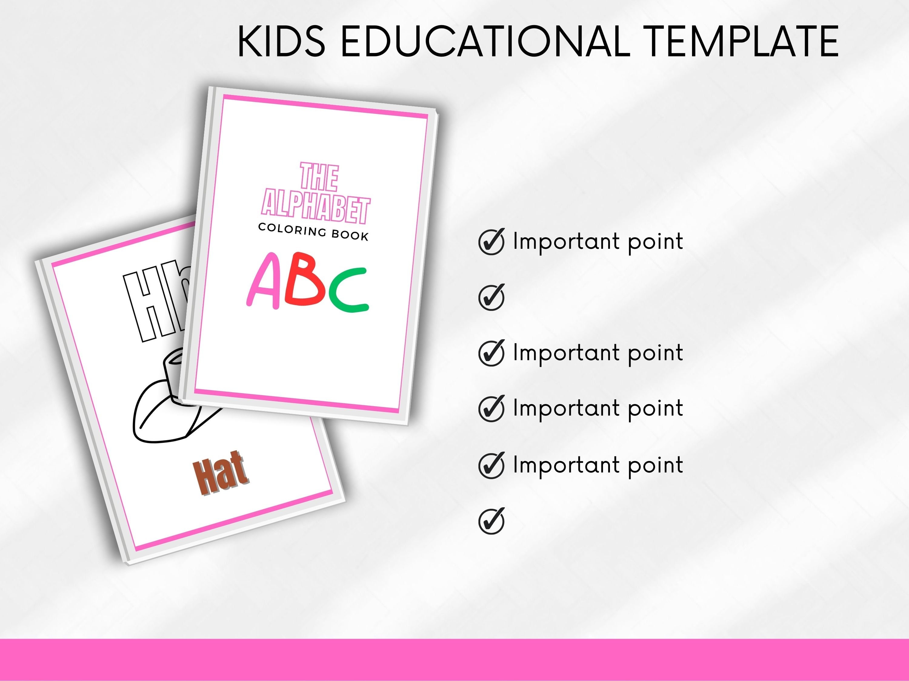 Ultimate Alphabet Coloring Book - Educational Digital Download for Kids ...