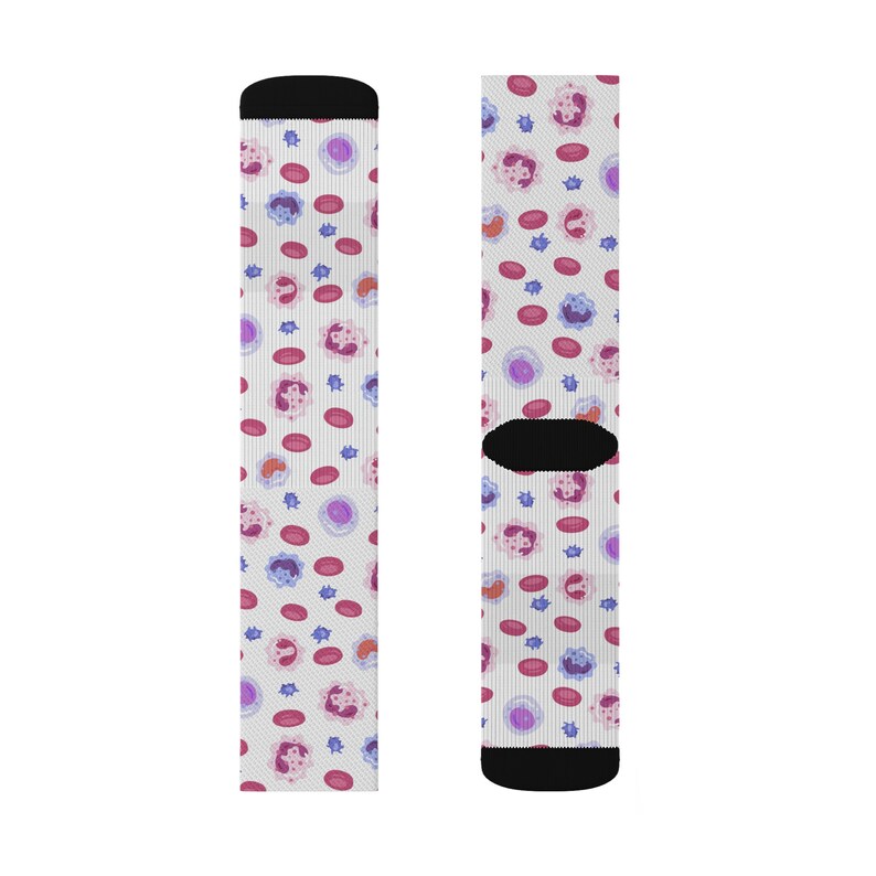 Blood Smear Hematology Immunology Pathology Lab Scientist Socks - Etsy