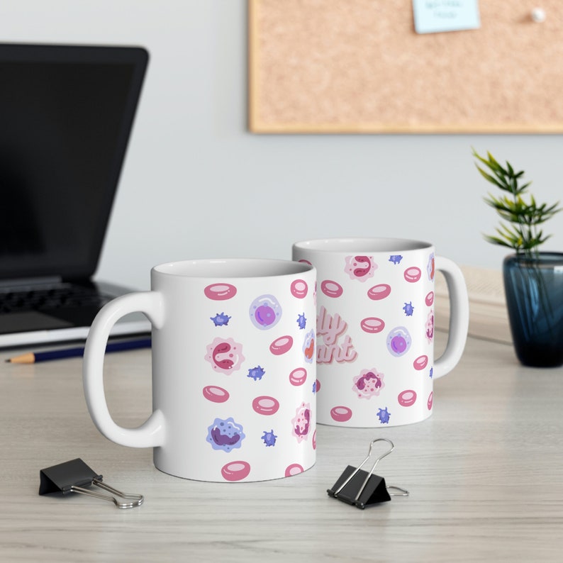 Bloody Brilliant Blood Smear Mug - Etsy