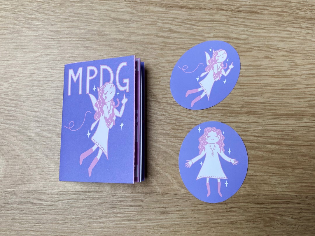 MPDG Zine + Stickers - Etsy